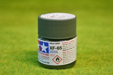 Tamiya Color FIELD GREY Acrylic Mini Paint XF65 10mls | ARCANE Scenery ...