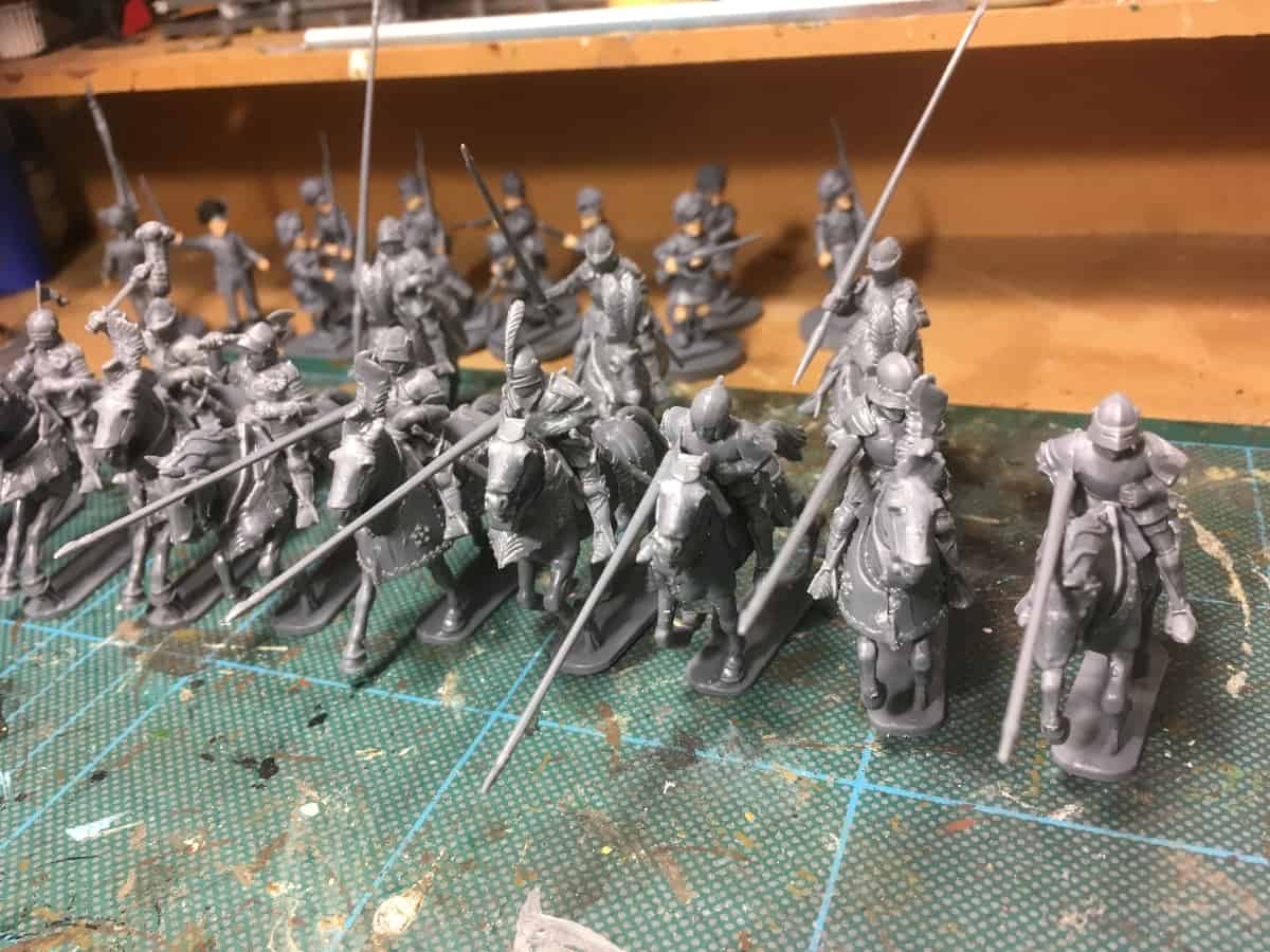 Perry Miniatures Mounted Men At Arms – Steve’s Hobby Blog