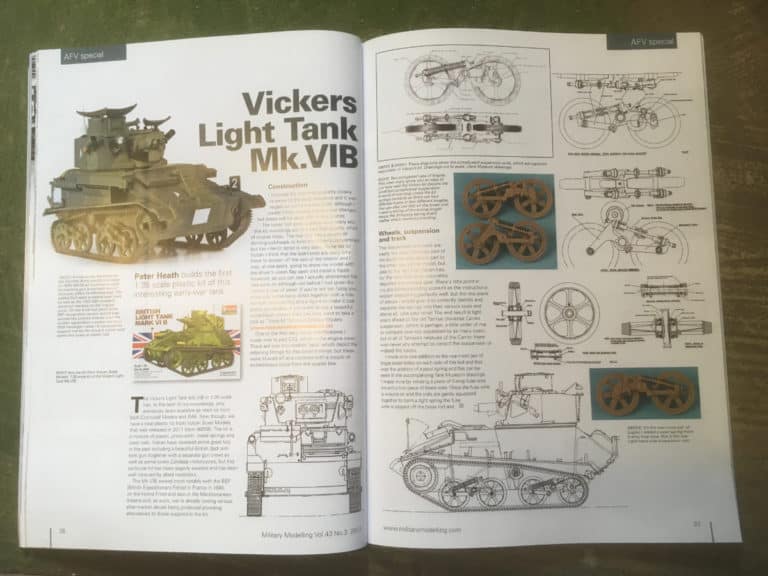 Vickers VIB Light Tank – Steve’s Hobby Blog