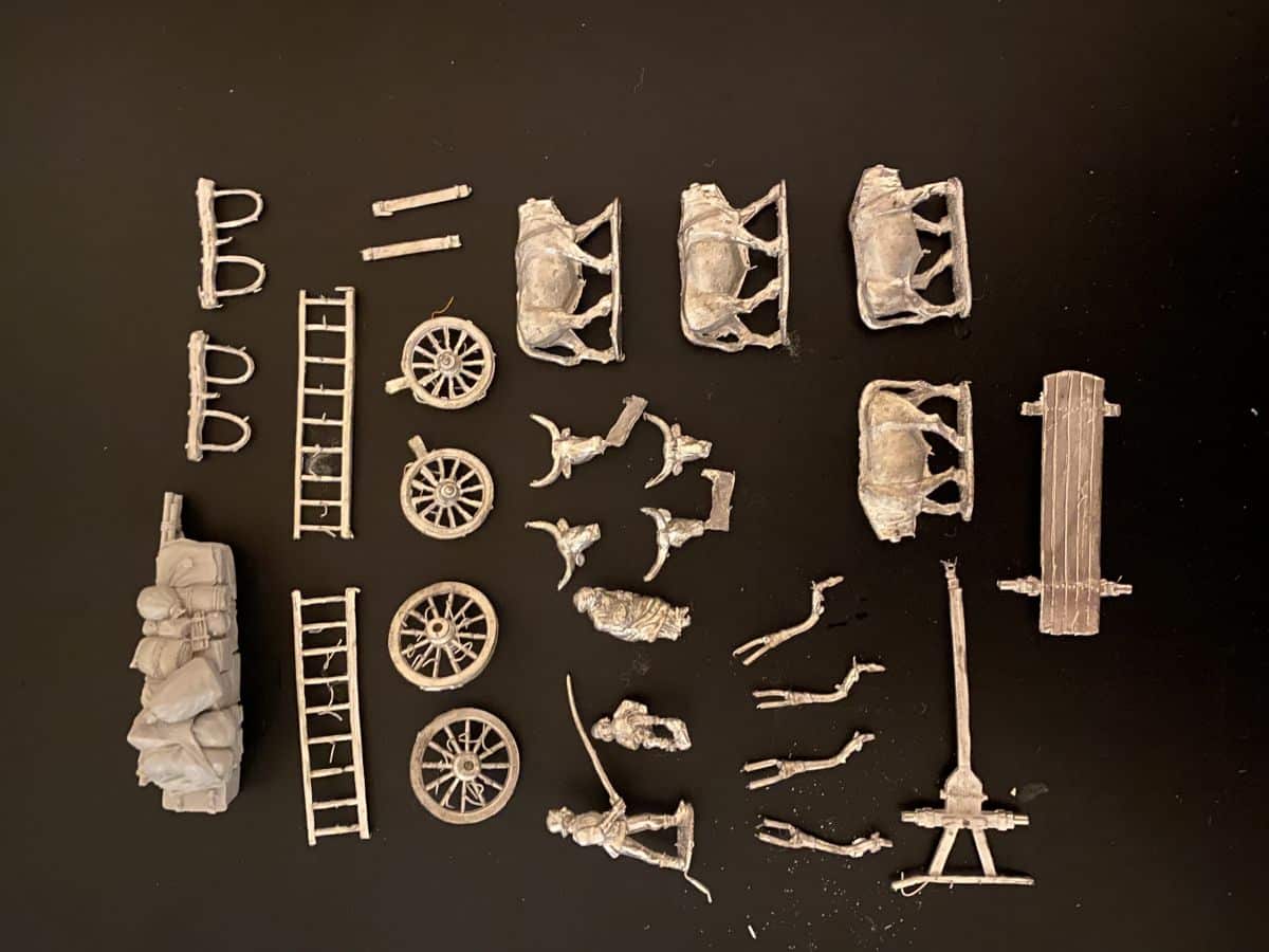 Medieval Ox Cart – ARCANE Scenery and Models