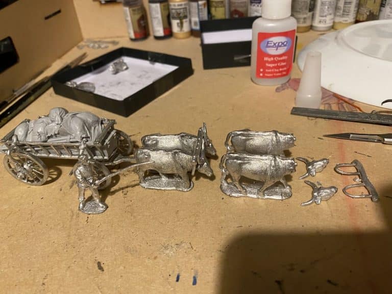 Medieval Ox Cart – ARCANE Scenery and Models
