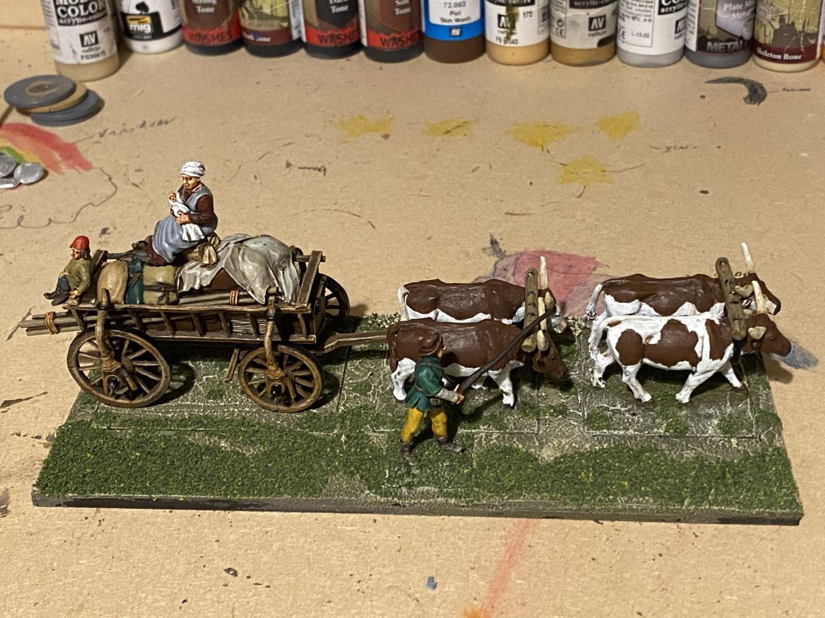 Ox Cart – Final touches – Steve’s Hobby Blog