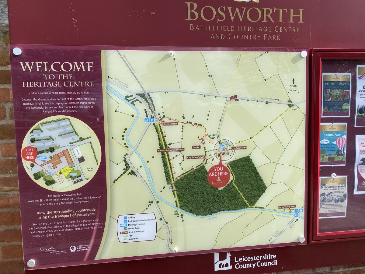A Visit to the Battle of Bosworth Battlefield – Steve’s Hobby Blog