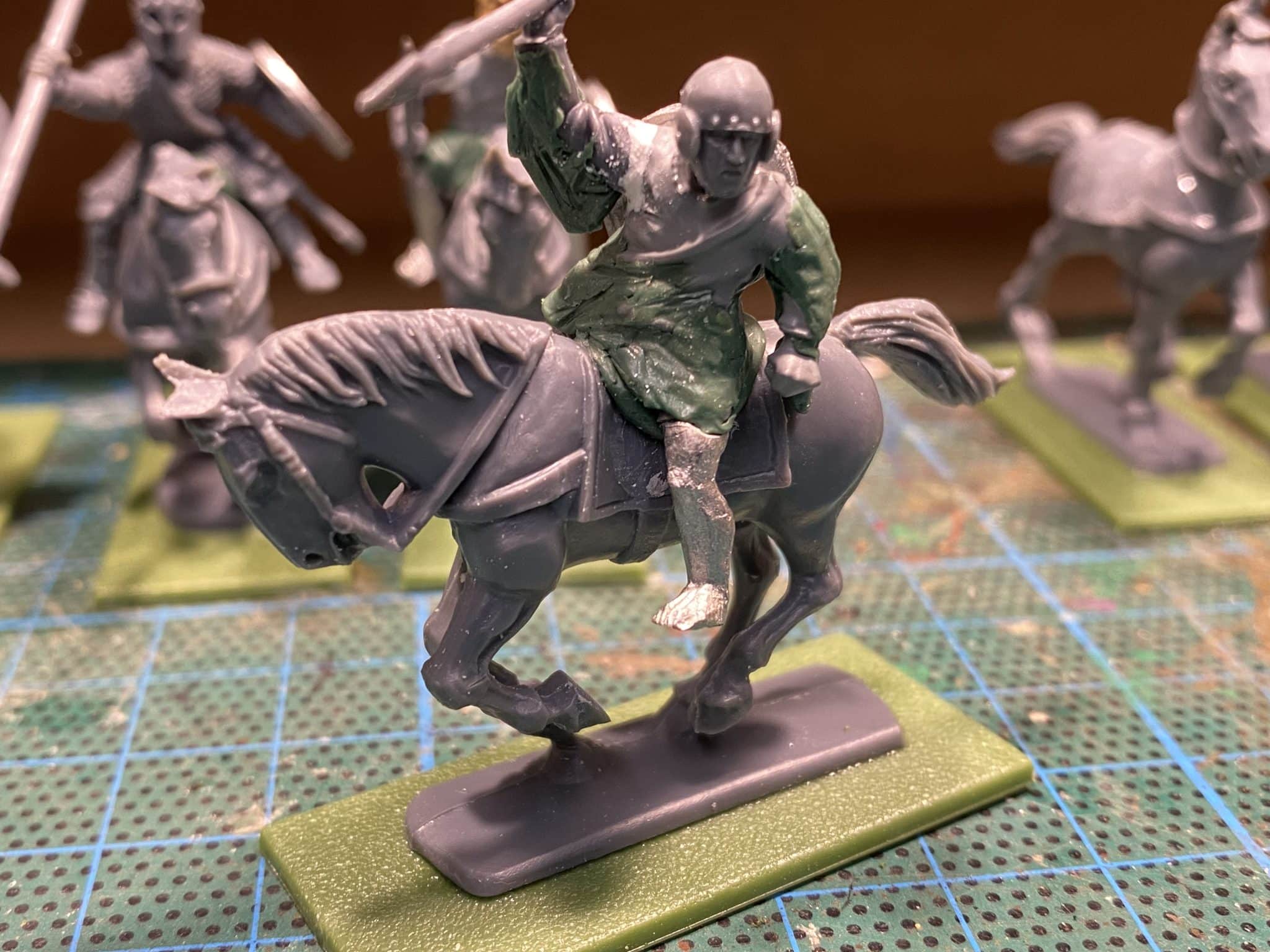 Modelling Irish WOTR/Medieval Cavalry Part Two – ARCANE Scenery and Models