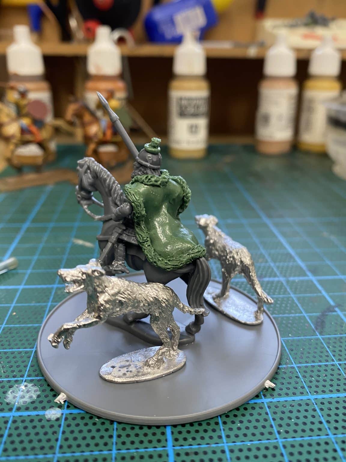 Modelling Irish WOTR/Medieval Cavalry Part Two – ARCANE Scenery and Models