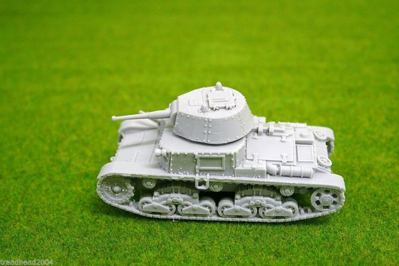 WW2 ITALIAN M13/40 tank 1/56 scale – 28mm Blitzkrieg miniatures ...