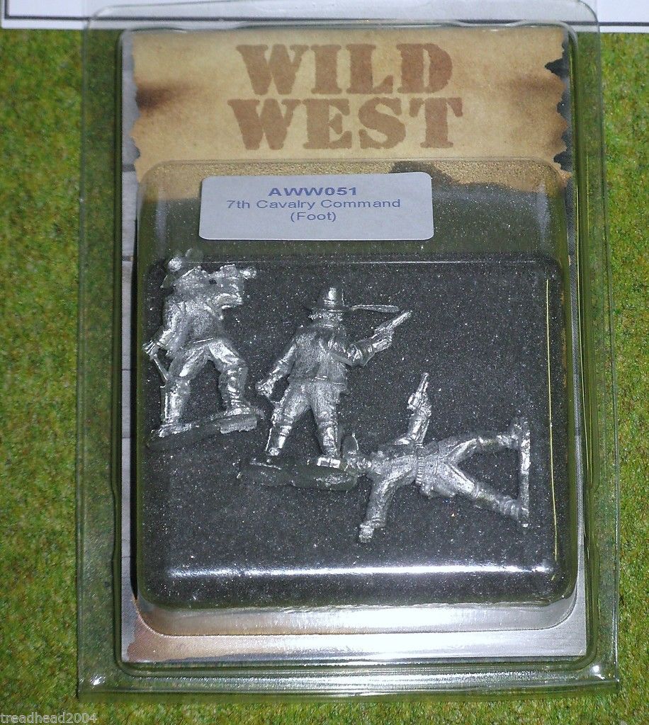 Artizan Wild West Old West 7th CAVALRY COMMAND AWW51 – ARCANE Scenery ...