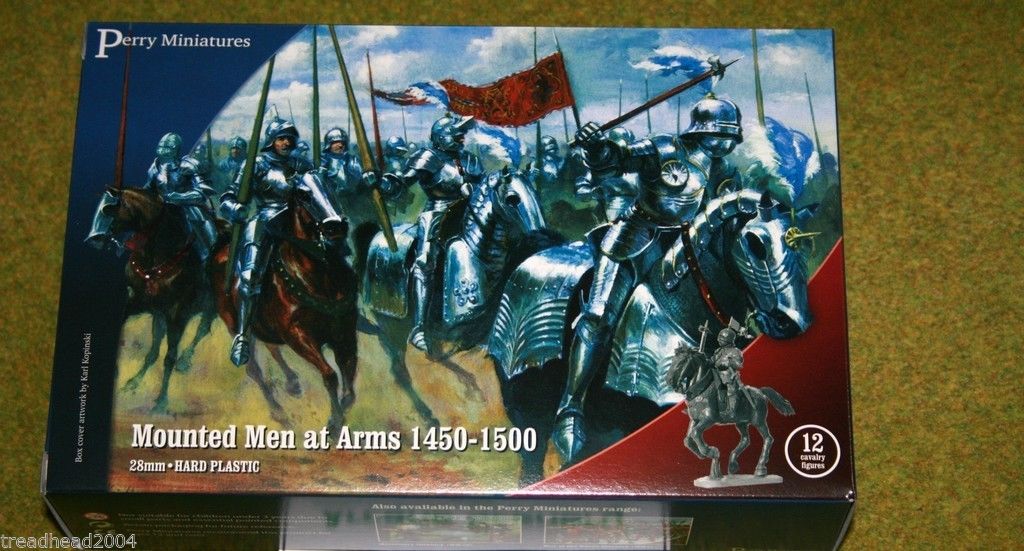 Perry Miniatures Mounted Men At Arms – Steve’s Hobby Blog